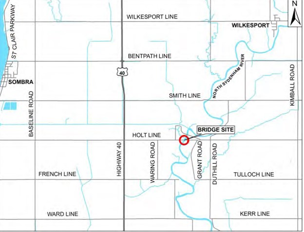 Holt Line Bridge Re-opening Celebration! - St Clair Township