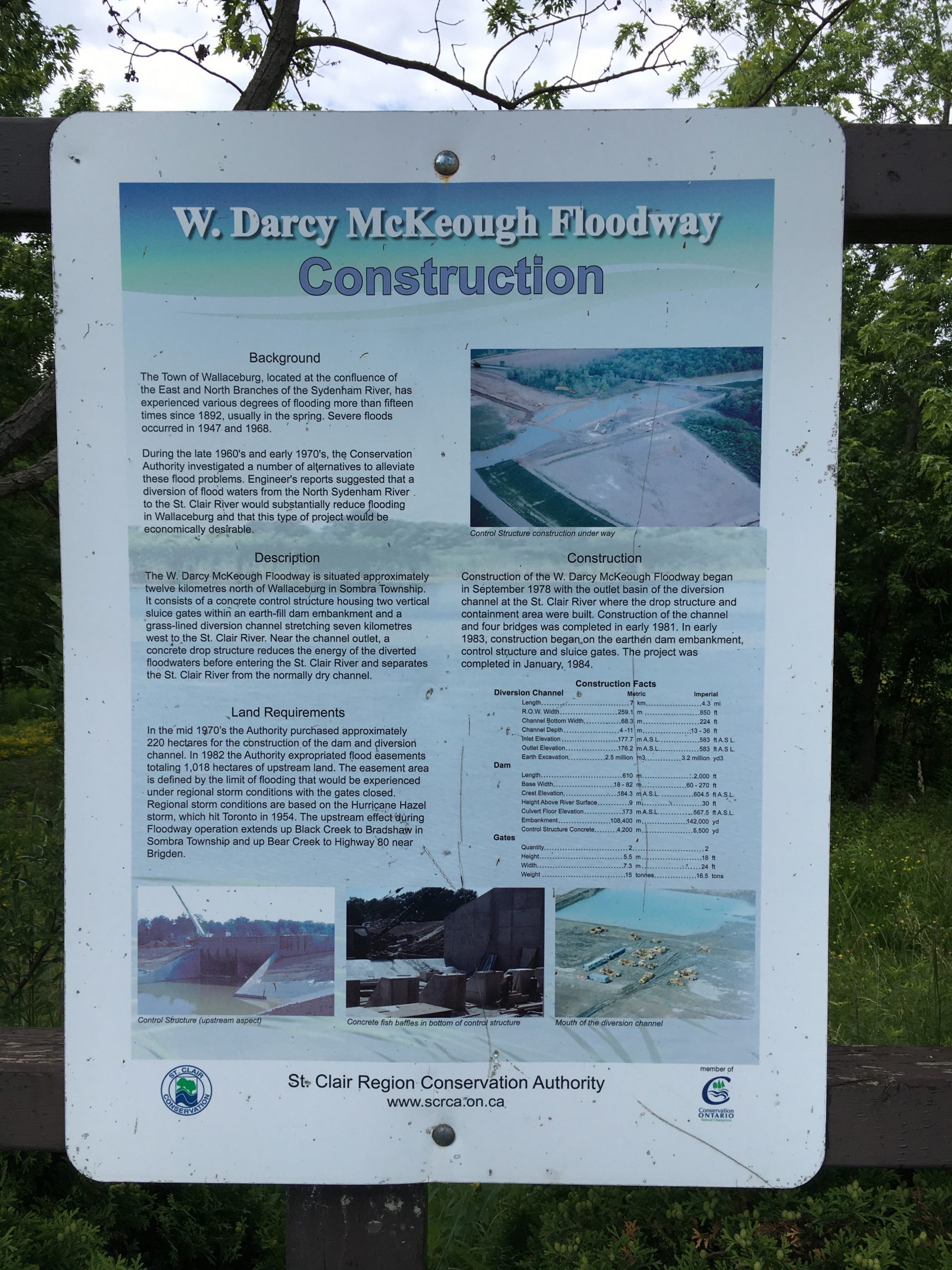 W.Darcy McKeough Floodway SB1 - St Clair Township